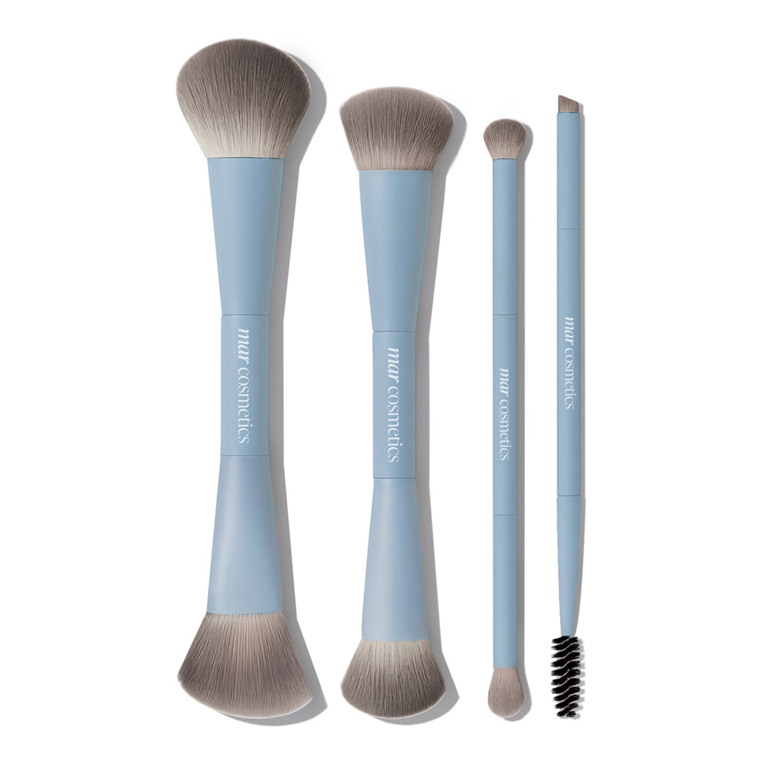Set de 4 Brochas 2 en 1 – Mar Cosmetics